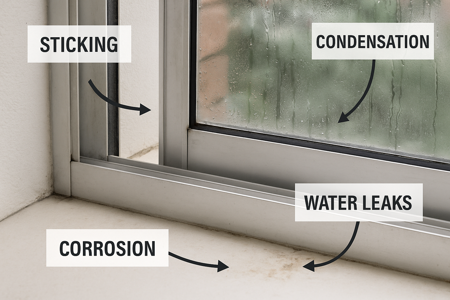 8 Common Aluminium Window and Door Problems Homeowners Should Watch For